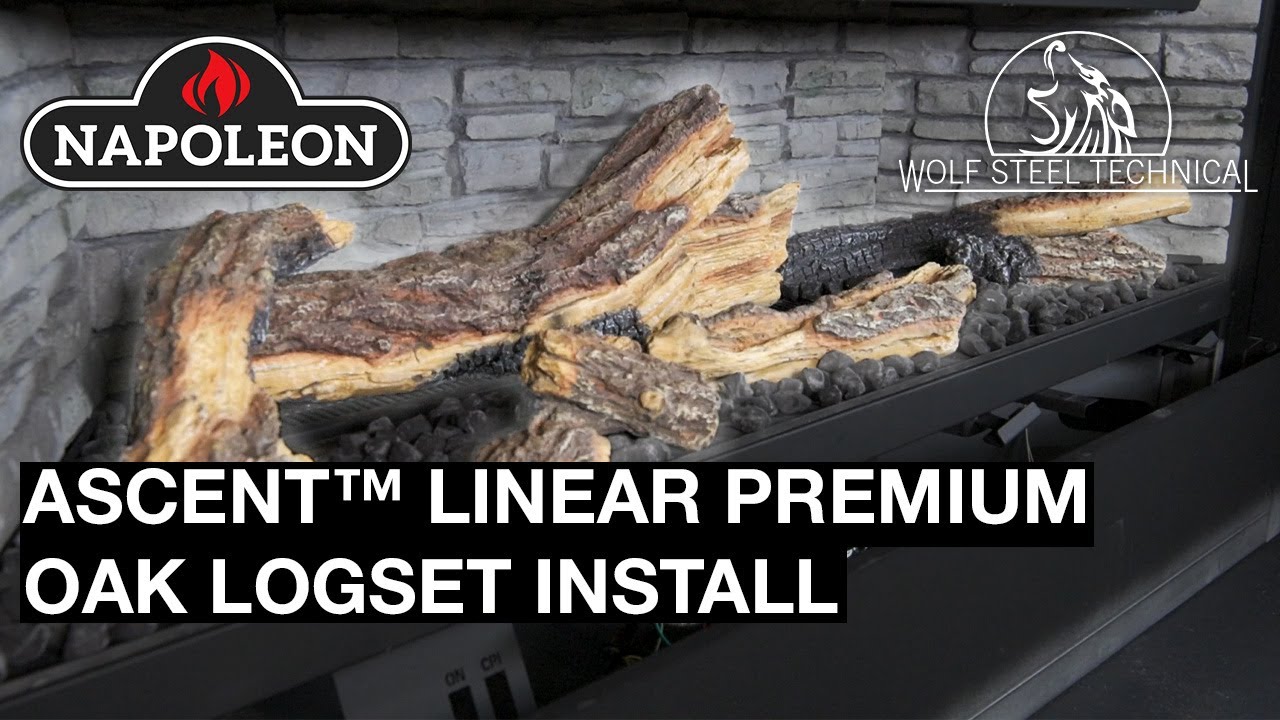 Napoleon Ascent™ Linear Premium (BLP) Oak Logset (OLKBLP56 ...