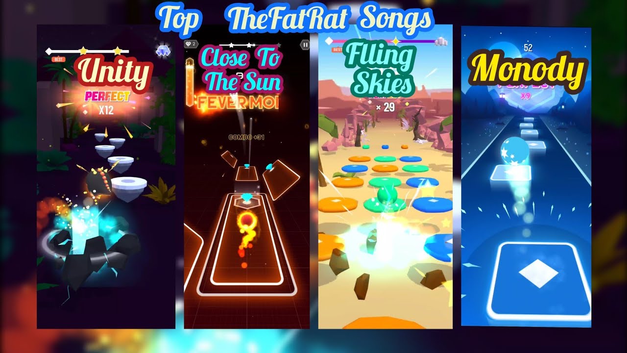 Hop Ball 3 Vs Magic Twist Vs Color Hop 3 Vs Tiles Hop - YouTube