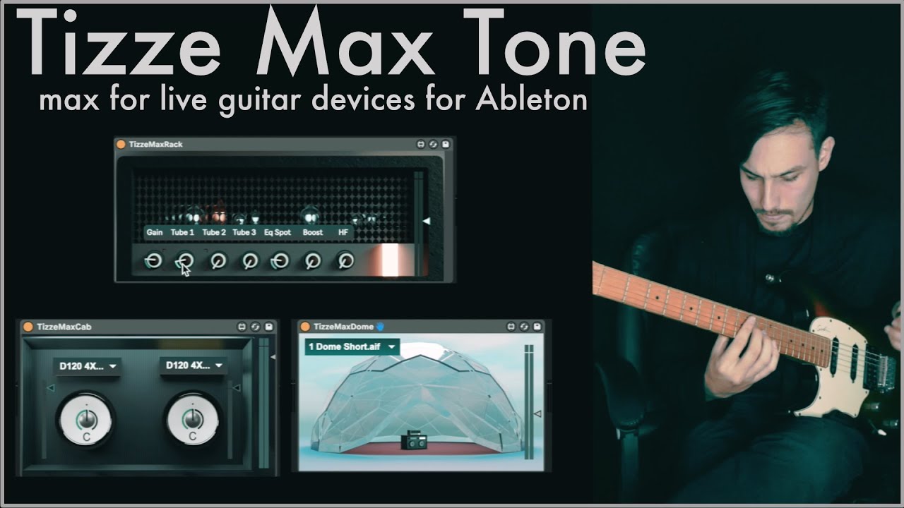 Tizze Max Tone | Max For Live Guitar Pack | Presentation - YouTube