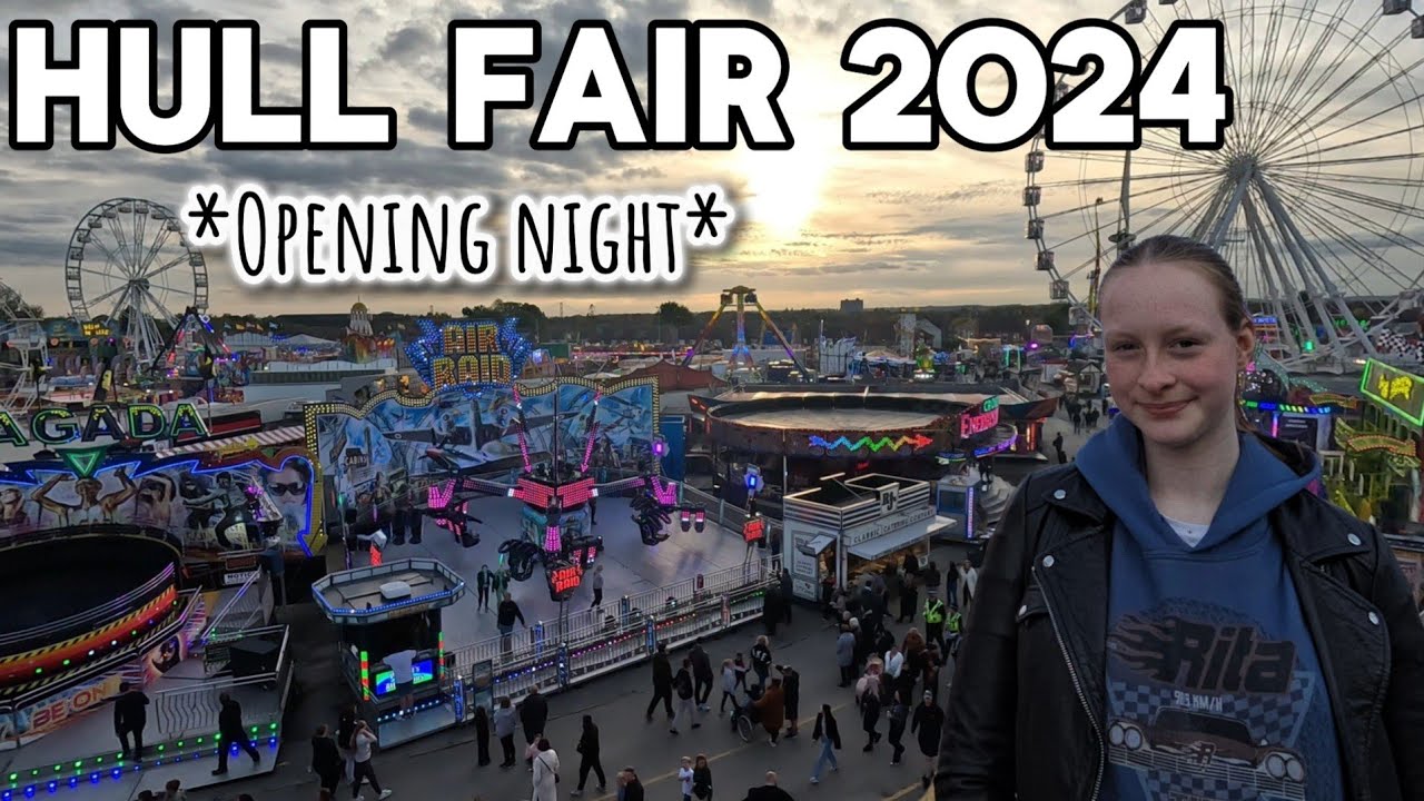 Hull Fair 2024 - Opening Night | FULL walk around 🎢🍔🍭🌭🎡 - YouTube