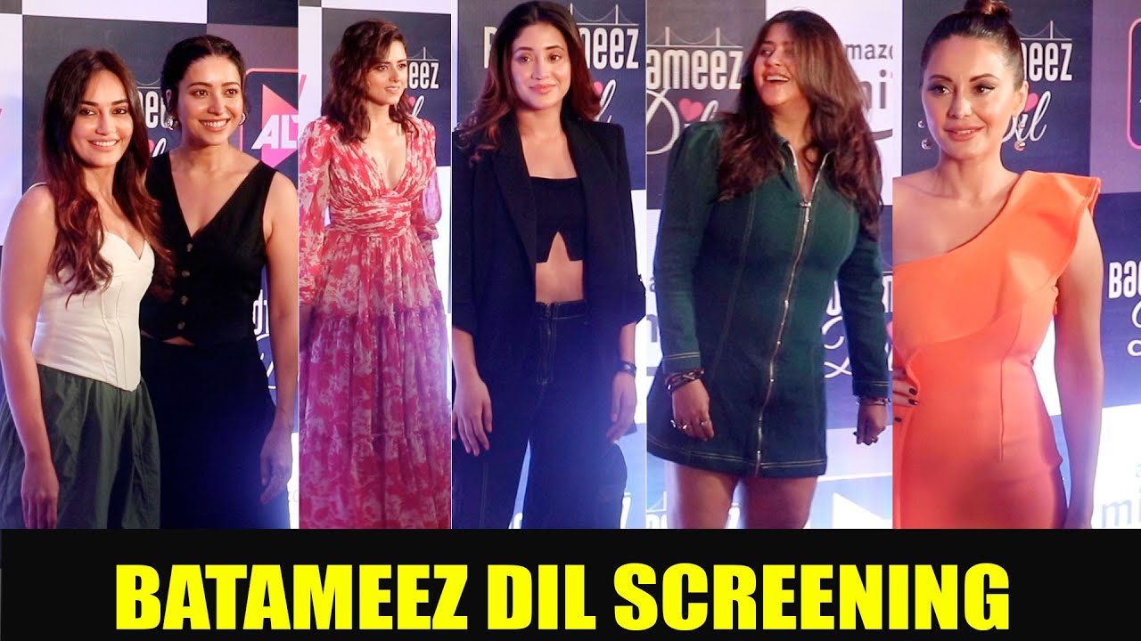Ekta Kapoor Ridhi Dogra Shivangi Joshi At Batameez Dil Screening ekta-kapoor-ridhi-dogra-shivangi-joshi-at-batameez-dil-screening