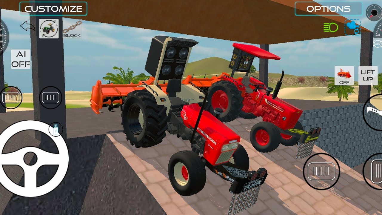 Swaraj 855 Vs Mahindra 585 DI tractor🚜tractor dova mgr heavy big 10 ...