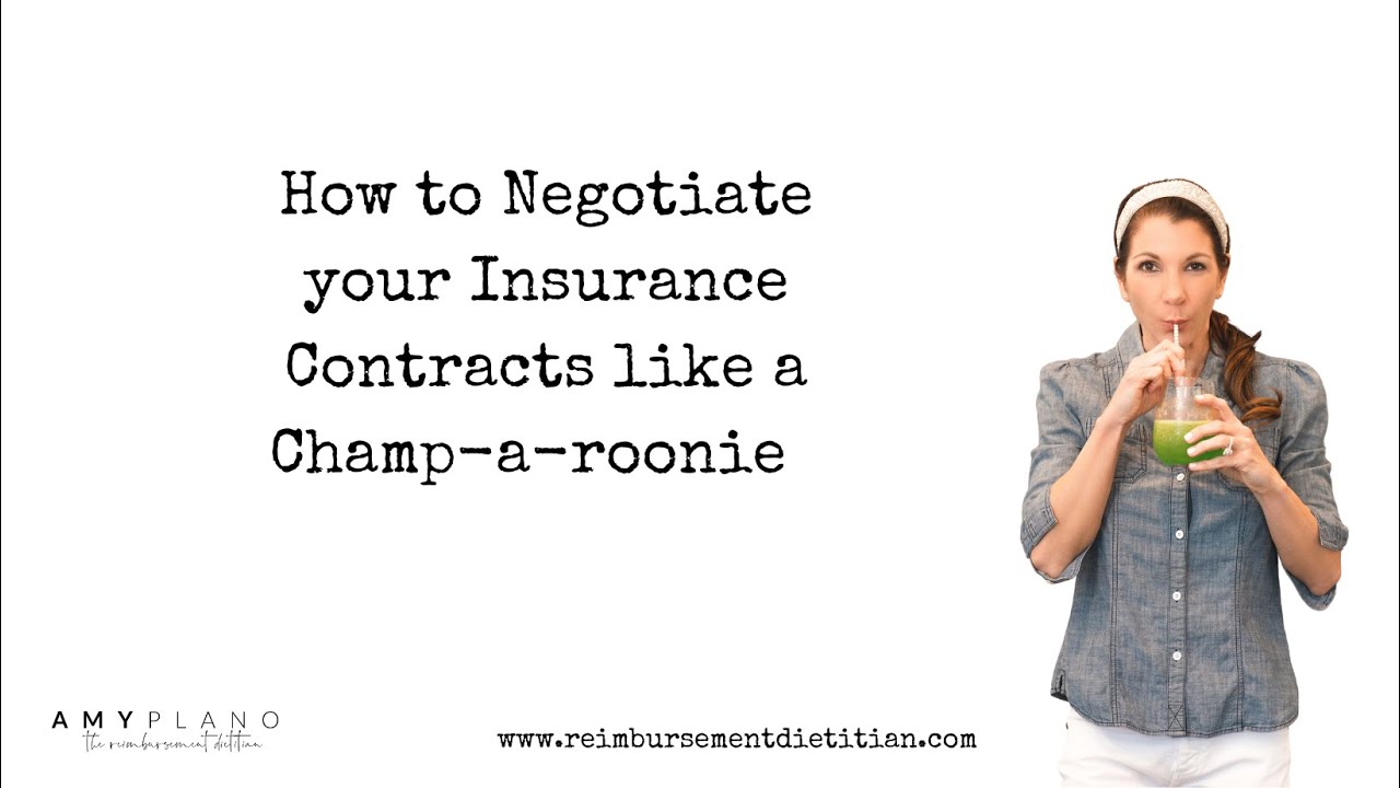 Contract Negotiations For Insurance-Based RDs - YouTube