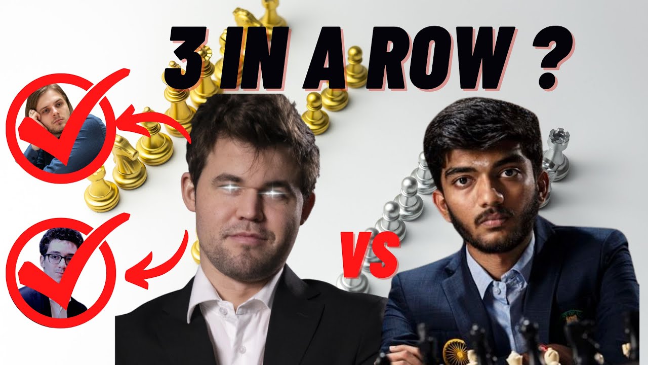 Magnus Carlsen Vs D. Gukesh final moment || Tata Steel Chess Tournament ...