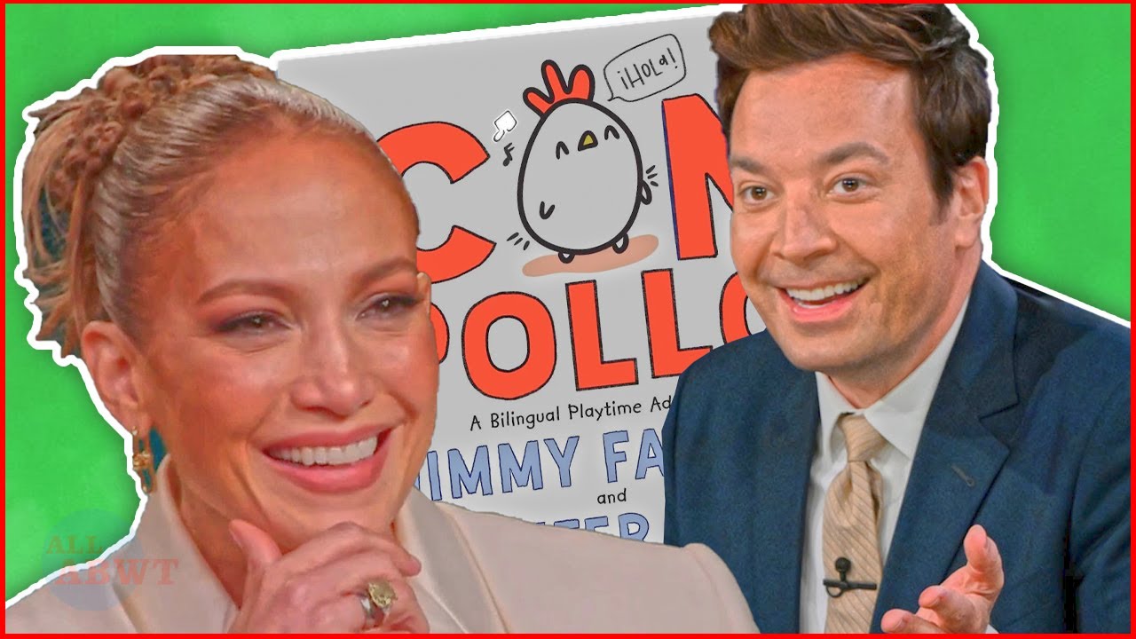 Jennifer Lopez First Children Book Con Pollo Launched by Jimmy Fallon ...