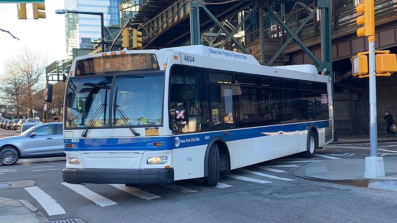MTA Bus Company: Orion VII Next Generation Hybrid #4604 Q100 Limited ...