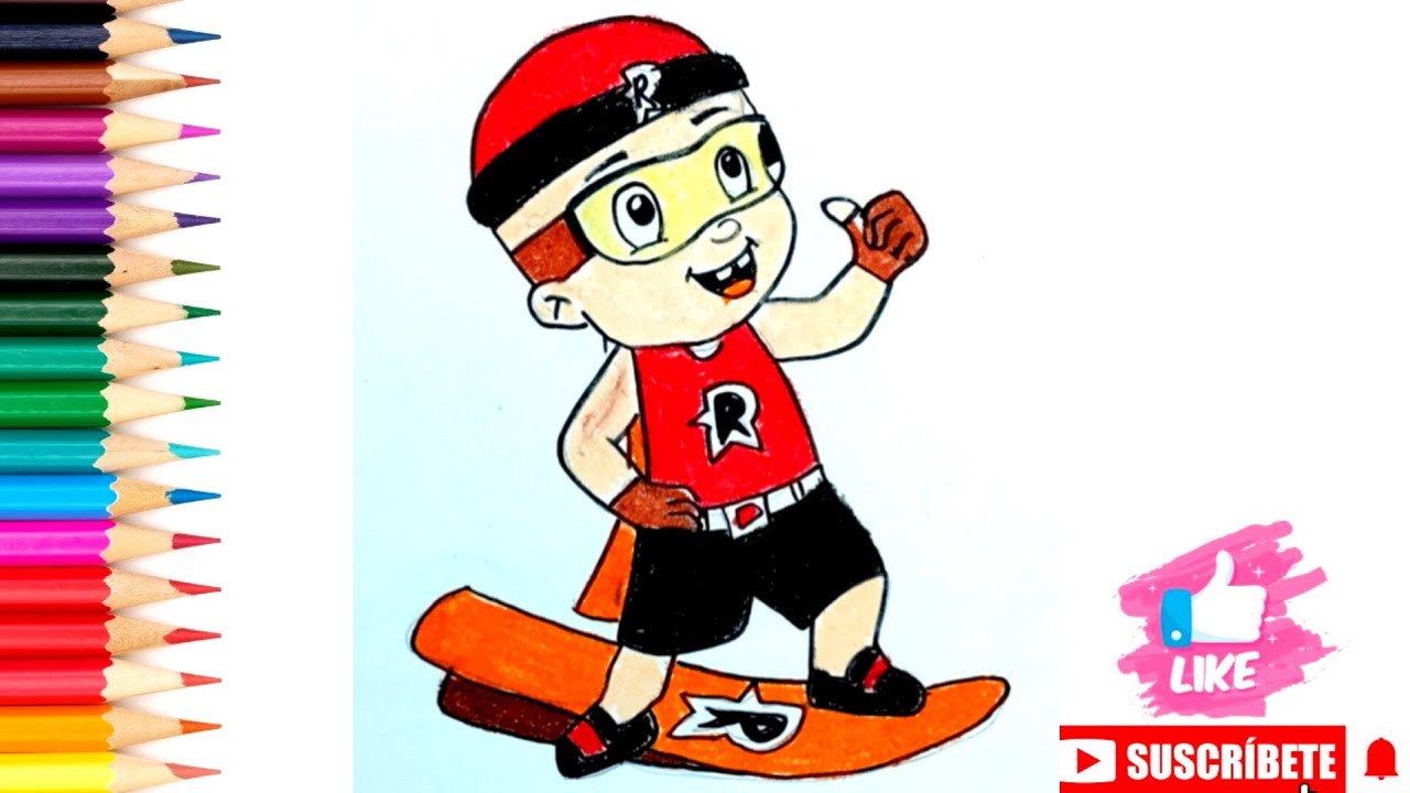 How to draw Mighty Raju | Easy drawing for kids - YouTube