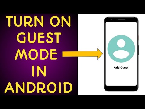How To Turn On Guest Mode In Android | mobile mai guest mode kaise open ...
