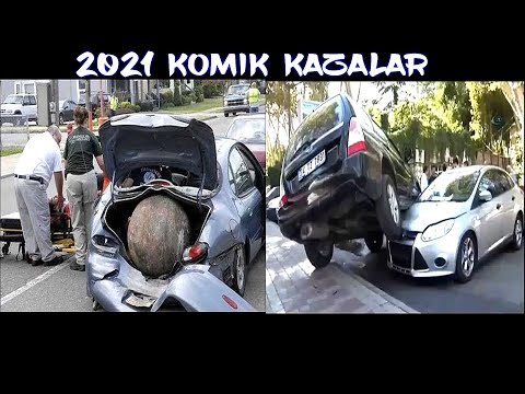 Yılın En Komik Kazaları - En Komik Kazalar 2021