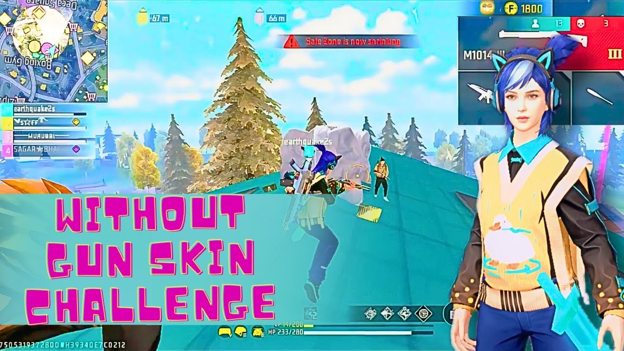 WITHOUT GUN SKIN CHALLENGE | MR TOAD - YouTube