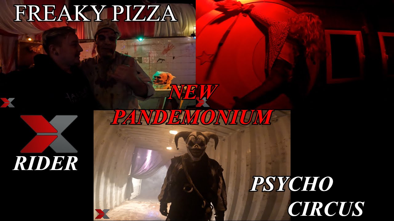 WALIBI BELGIUM HALLOWEEN 2023 : PSYCHO-CIRCUS // FREAKY PIZZA [NEW MAZE ...