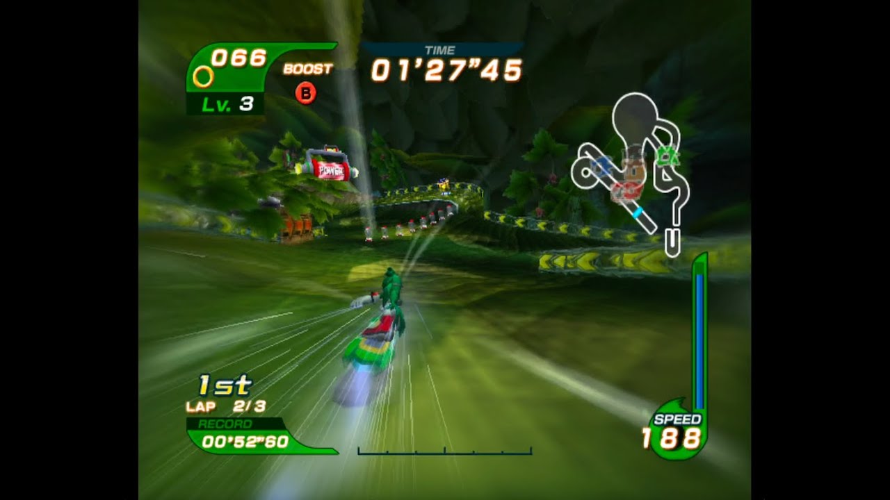 Sonic Riders: Green Cave [4K] - YouTube