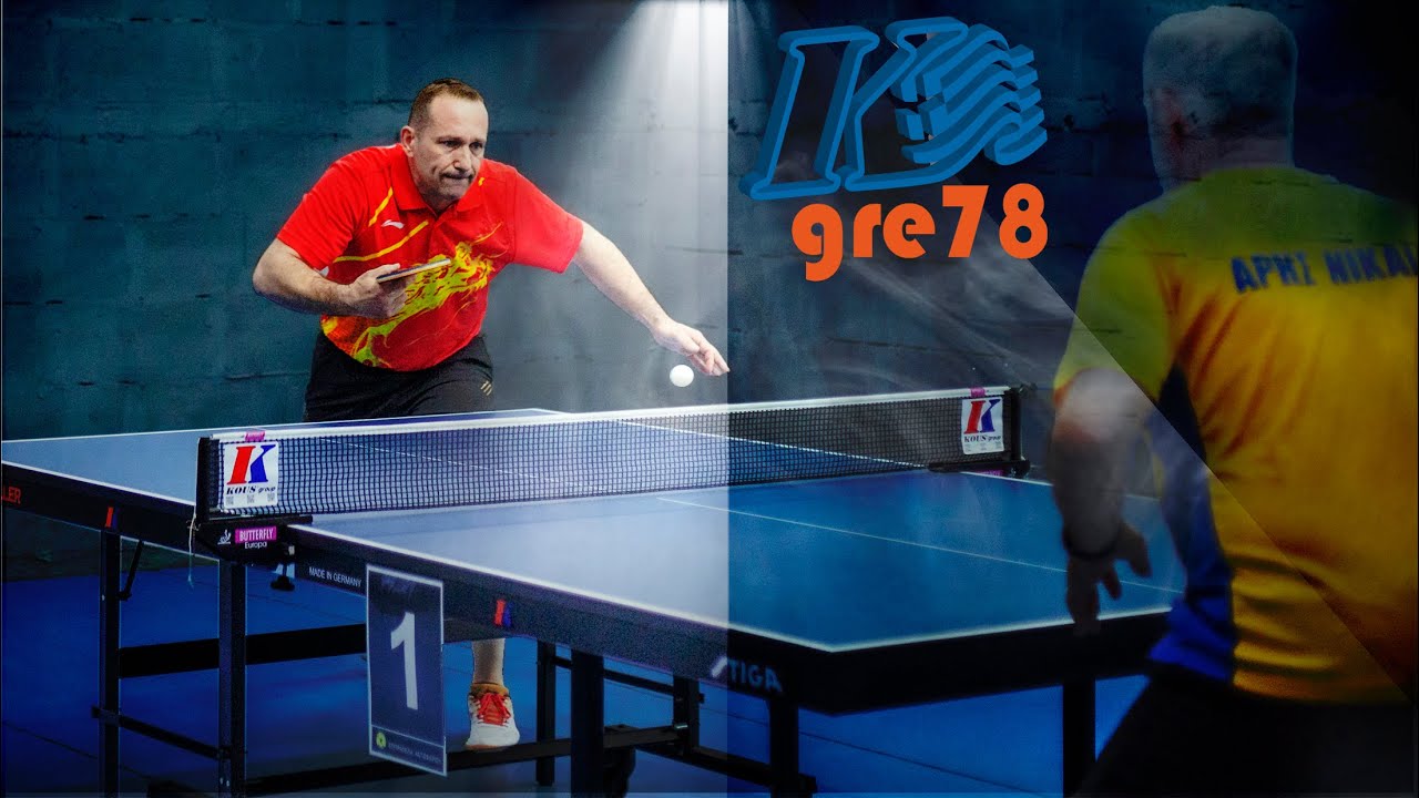 VATHRAKOKILIS vs KIRIAKIS table tennis match #tabletennis ...