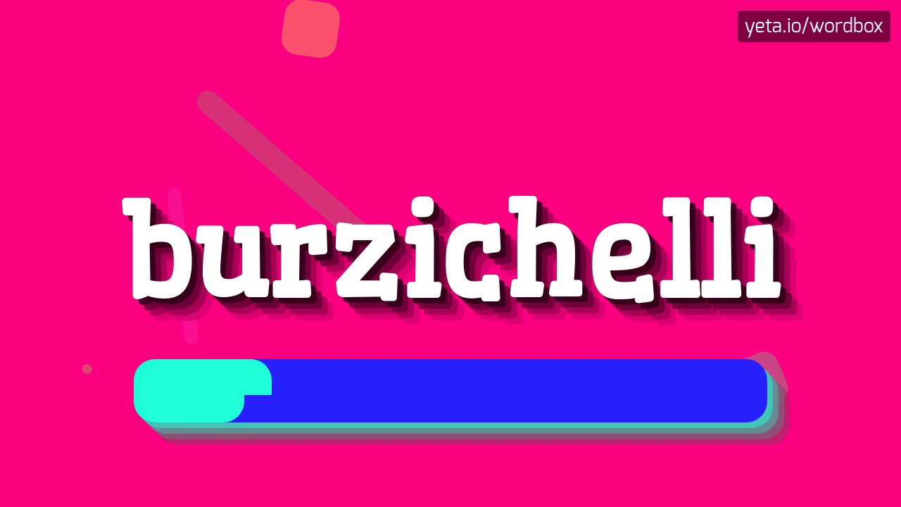 BURZICHELLI - HOW TO PRONOUNCE IT!? - YouTube