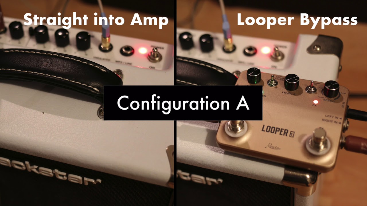 Rowin Looper 3: truly bypass? Or does it muddle the sound? - YouTube