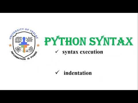 Day2:- Python syntax - YouTube