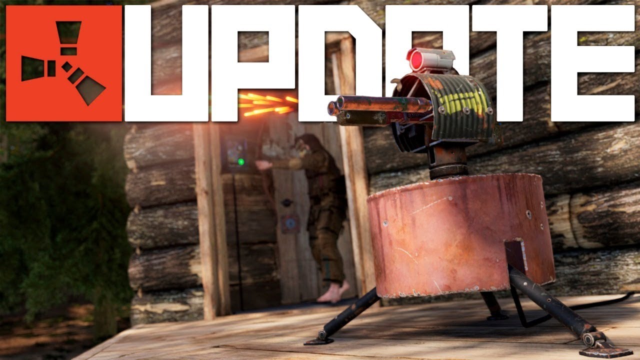 RUST NEWS 🏰 NOVA SENTRY GUN | O JOGO MUDOU - YouTube