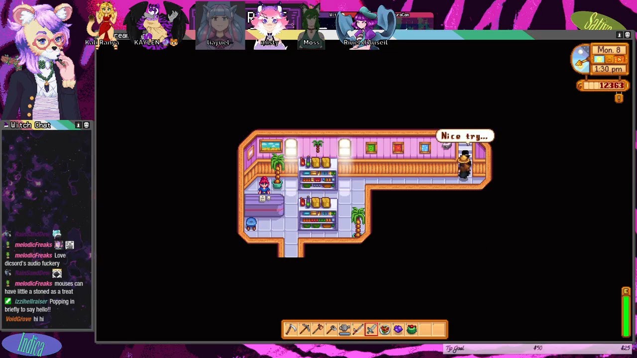 Stardew Valley (Castle Farm) [Part 4] ft. Kaylen, Kali, Misty, Riuel ...