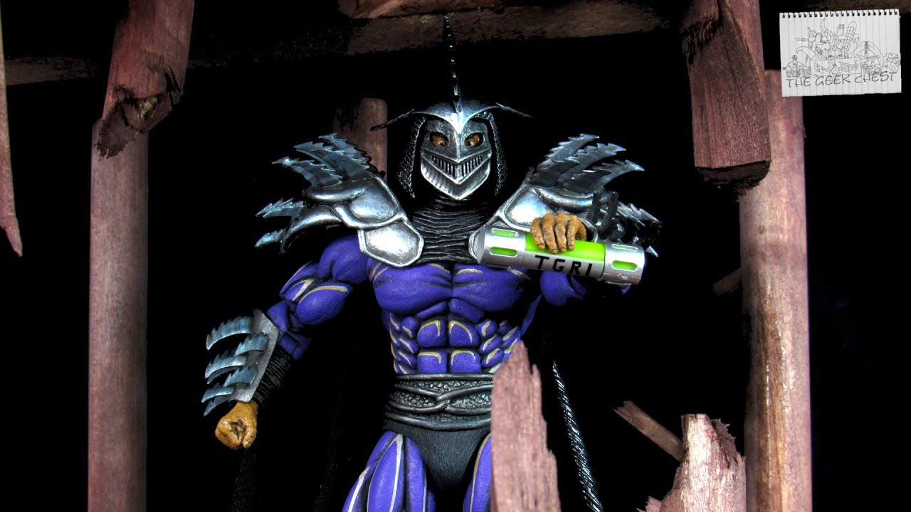 NECA Teenage Mutant Ninja Turtles 2 Secret Of The Ooze Super Shredder ...