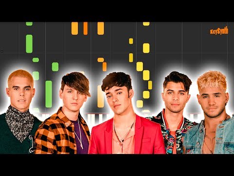 Se Vuelve Loca - CNCO - Piano - Synthesia