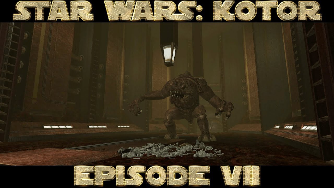 Star Wars: KOTOR - No One Mentioned The Rancor - Part 7 - YouTube