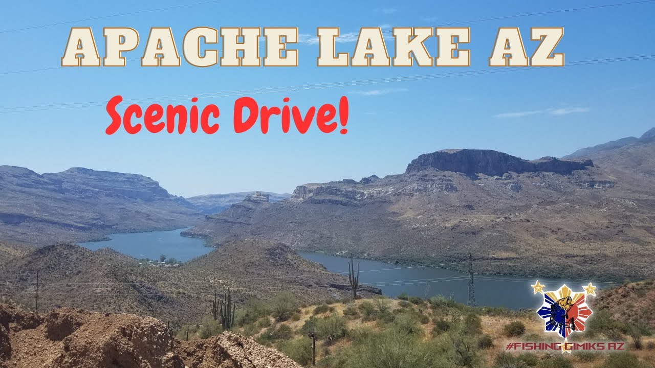 Scenic drive to Apache Lake AZ - via 88 from Roosevelt Lake/rd. - YouTube