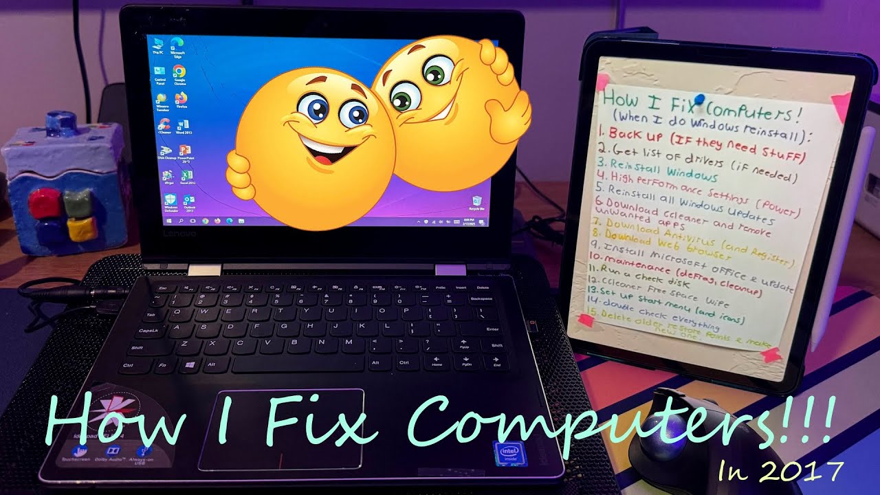 How I Fix Computers! 🤗🌺🥰 (in 2017) - YouTube