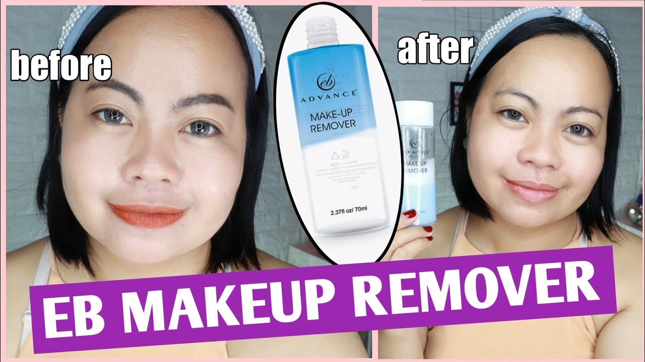 EB ADVANCE MAKEUP REMOVER REVIEW | EASY WAY TO REMOVE MAKEUP ...