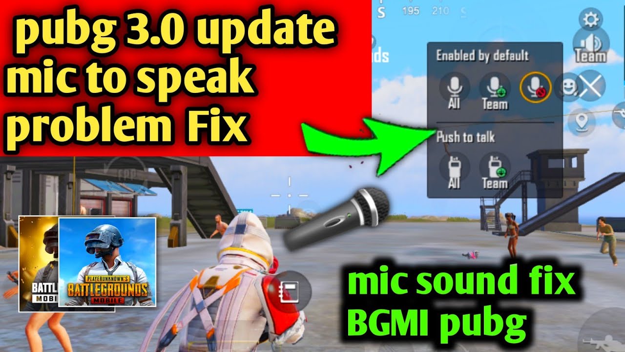 How to fix mic and speaker glitch in pubg mobile l mic glitch in BGMI l ...