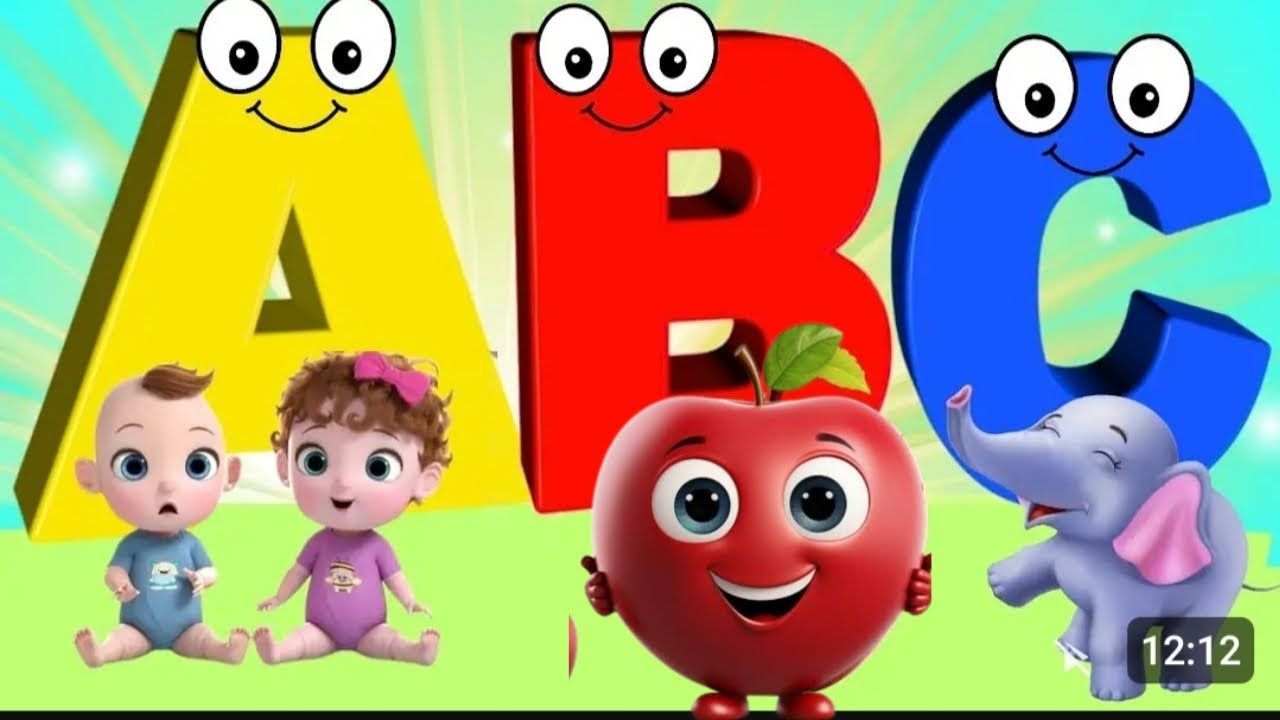 ABC Phonic song l Animal phonics song l ABC song for Toddlers l Learn ...