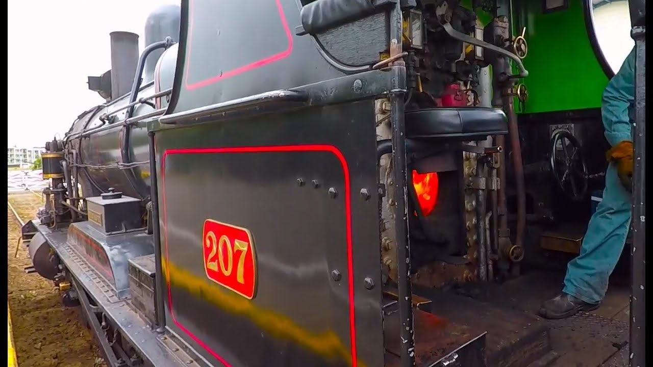 Steam Ranger Rx207 at Victor Harbor - YouTube