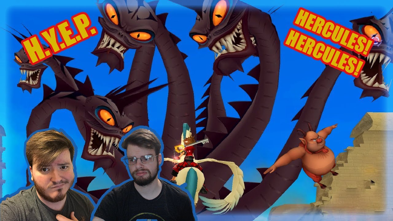 First time getting up on the Hydra's back! -H.Y.E.P. KH2 Part 5 - YouTube