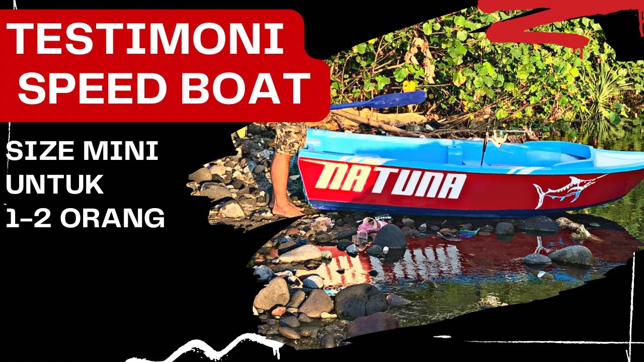 MINI BOAT ANTI TENGGELAM (Kano Spons Eva) - YouTube