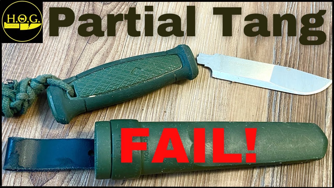 Mora Kansbol SNAPS IN HALF | Is Full Tang The Only Way To Go? - YouTube