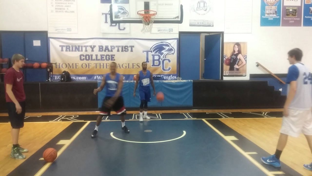 TBC Big Man Drills - Drop Step Jump Hooks - YouTube