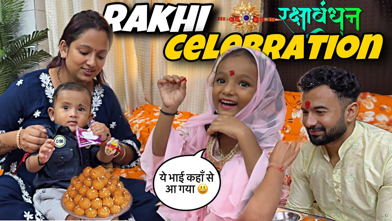 Rakhi wale din Jiya ka bhai aa gya 🥰or Sabhi huye bohot khush || Rakhi ...