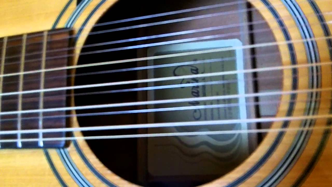 12 String Acoustic Installing a Fishman Matrix Affinity pickup system ...