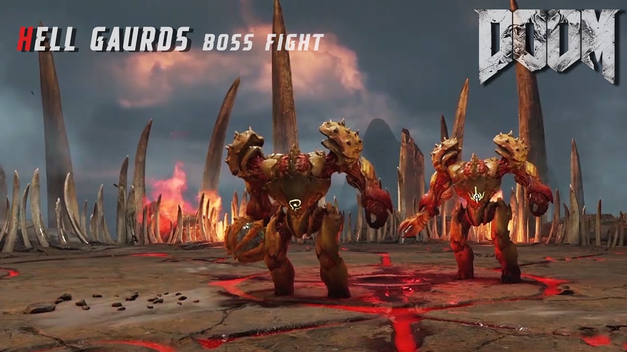 DOOM || HELL GUARDS ||PC GAMEPLAY ON GTX 1080 TI - YouTube