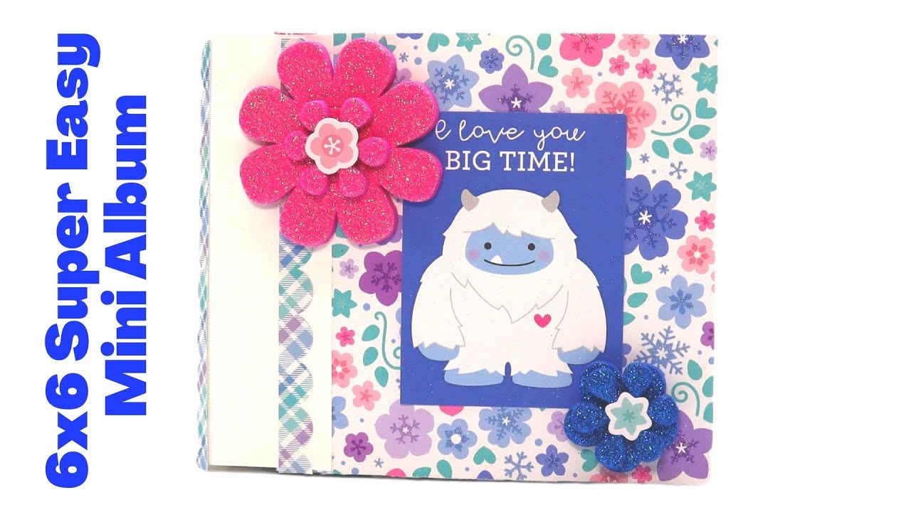 6x6 Mini Album Tutorial - YouTube