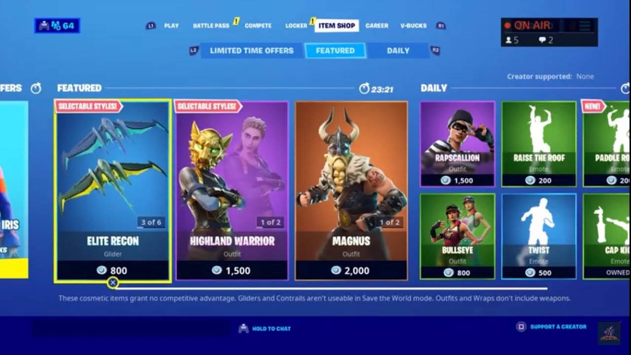 NEW TRENCH TRAWLER SKIN FORTNITE ITEM SHOP COUNTDOWN LIVE! June 19 2020 ...