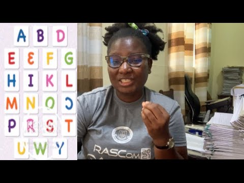 Asante Twi Lesson 1: The Alphabets for Beginners - YouTube