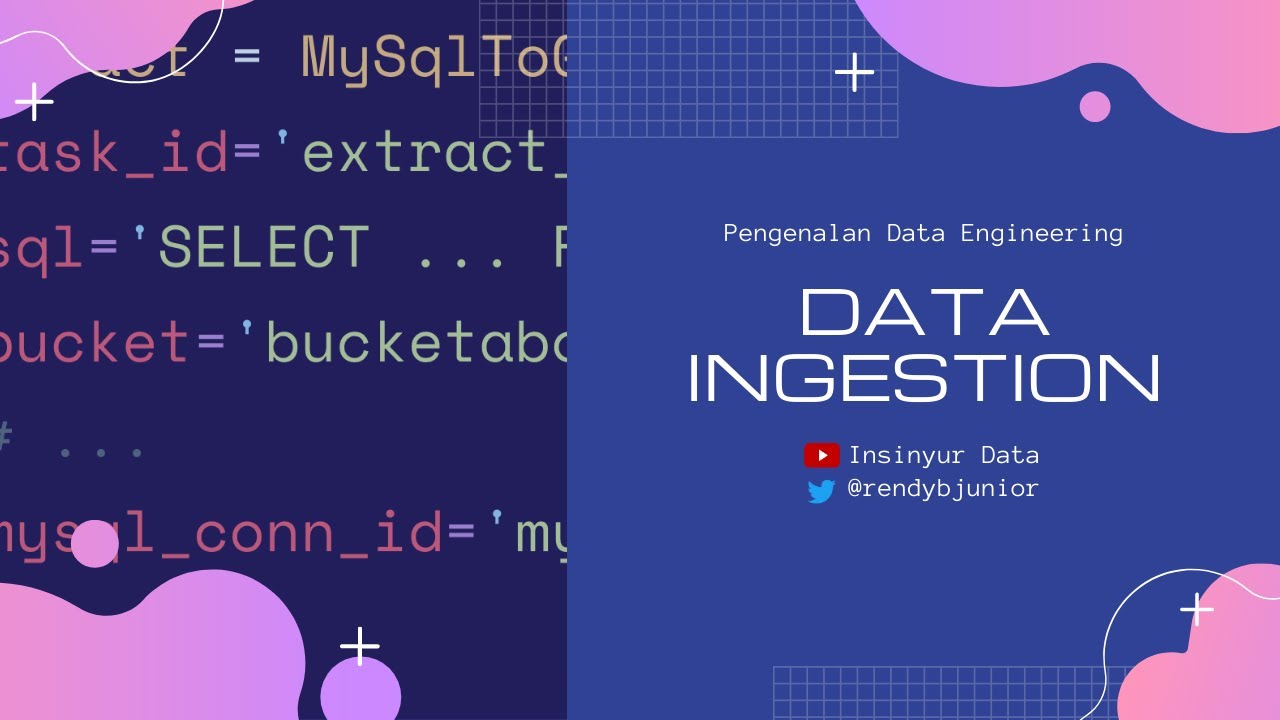 Data Ingestion : Konsep, Macam, Tips, dan Demo MySQL ke BigQuery - YouTube