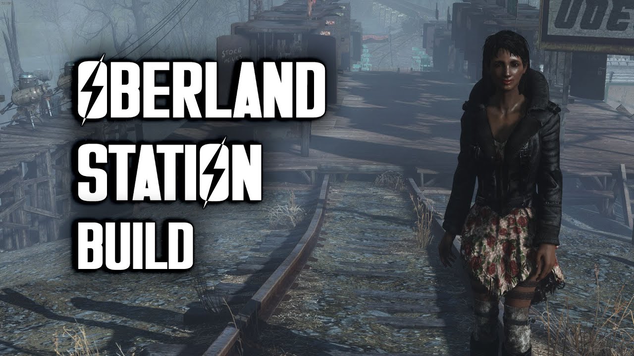 Oxhorn's OLD Oberland Station Settlement Build - Fallout 4 - YouTube