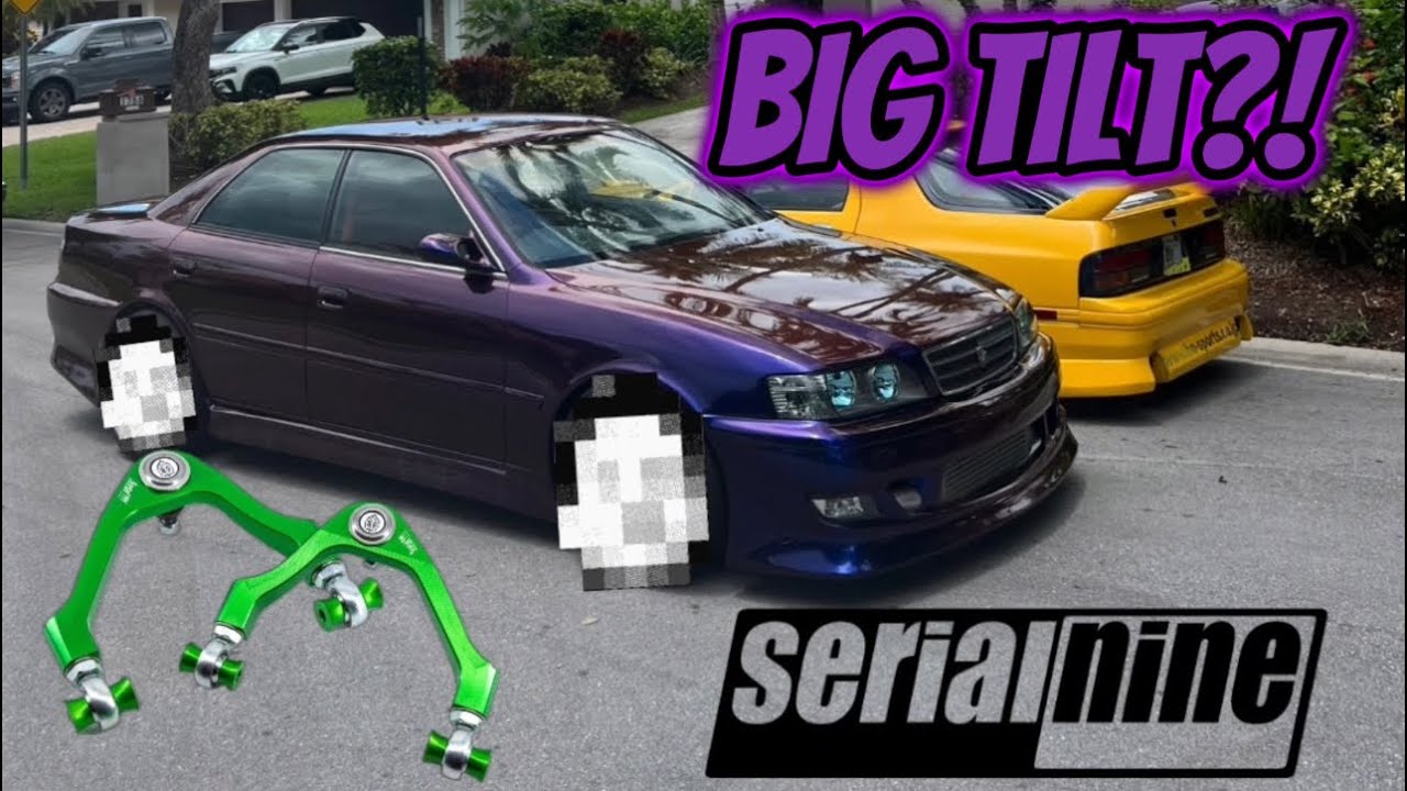 INSTALLING SERIAL NINE CAMBER ARMS ON MY JZX100 CHASER! - YouTube