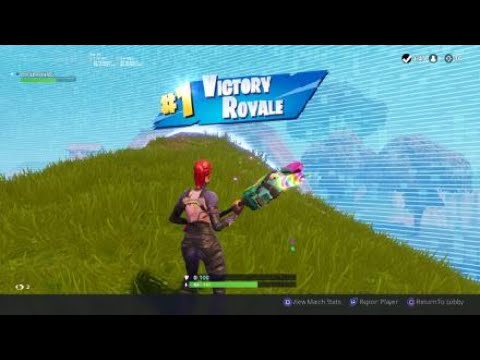 Fortnite-10 kill solo with rainbow smash pickaxe!!! - YouTube