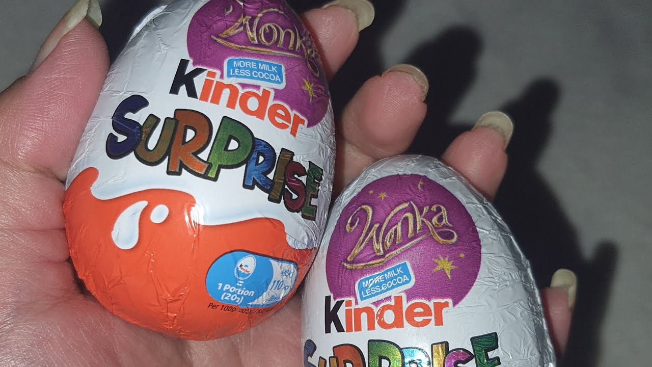 Willy Wonka surprise eggs reveal video 2! - YouTube