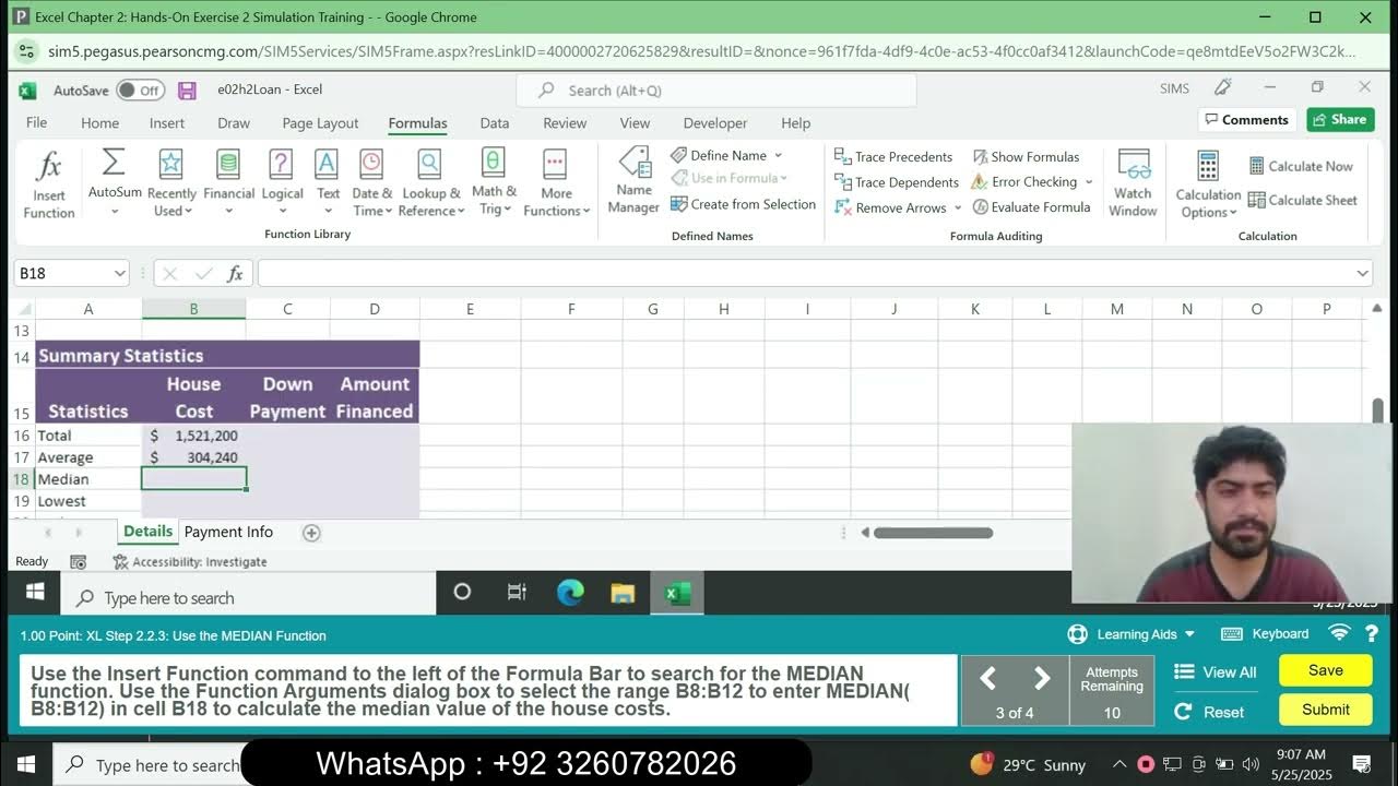 Excel Chapter 2: Hands-On Exercise 2 Simulation Training | Excel Chapter 2 Hands-On Exercise 2 ...
