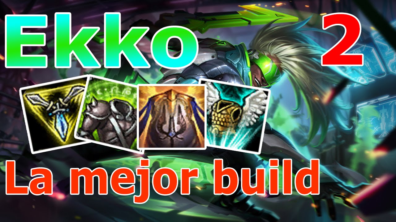 ¿La mejor build para Ekko? - Trinity tanque top | League of Legends ...