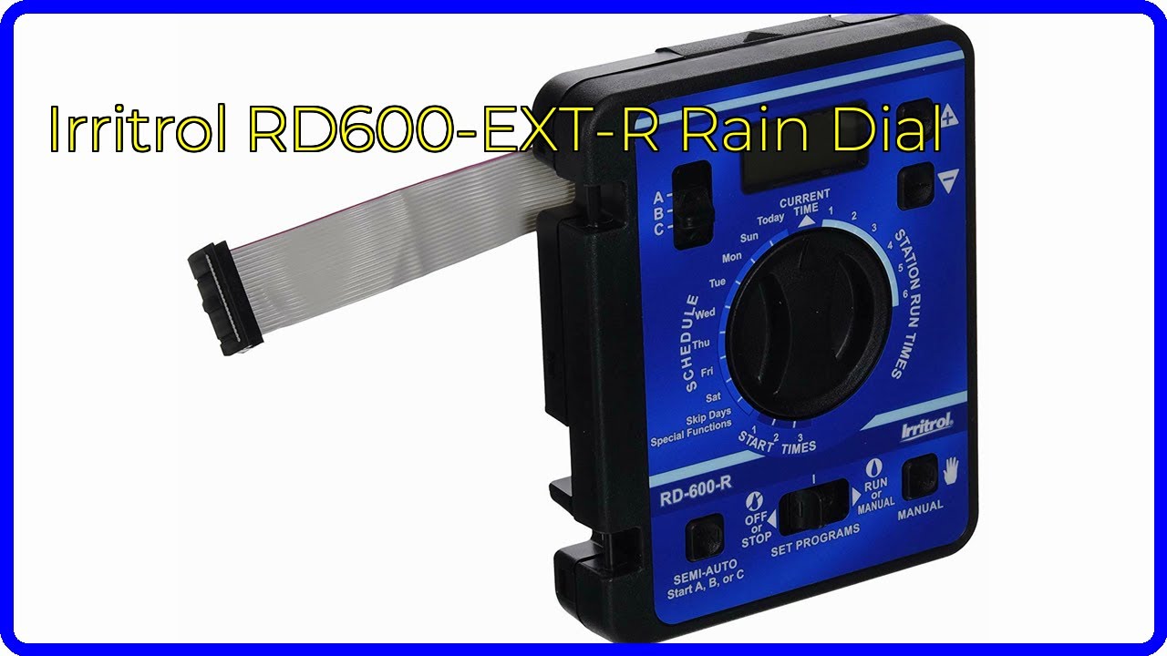 REVIEW (2026): Irritrol RD600-EXT-R Rain Dial. First Look. - YouTube