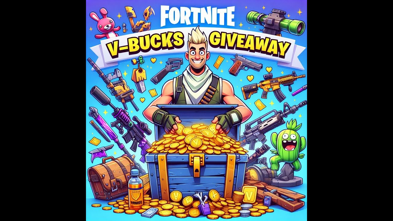 FREE V-BUCK CARD GIVEAWAY LIVE PLAYING WITH SUBS - YouTube